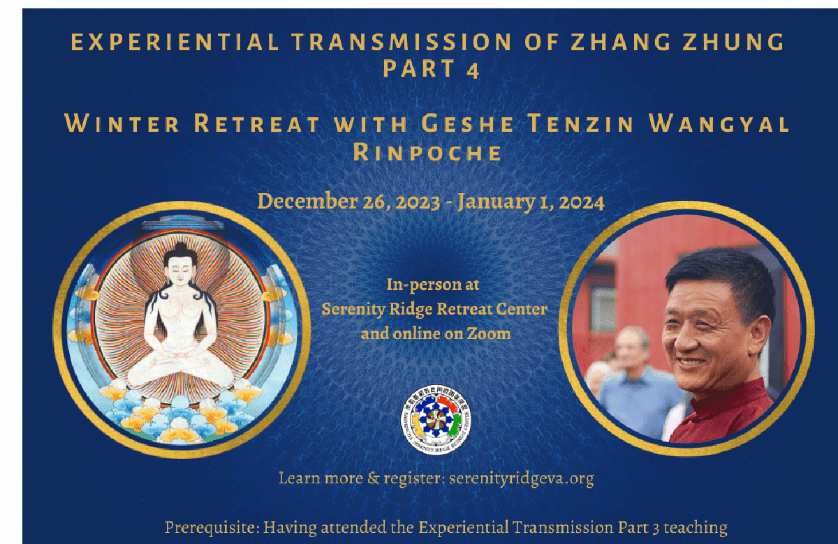 Winter Retreat: Experiential Transmission of Zhang Zhung, Part 4 ...