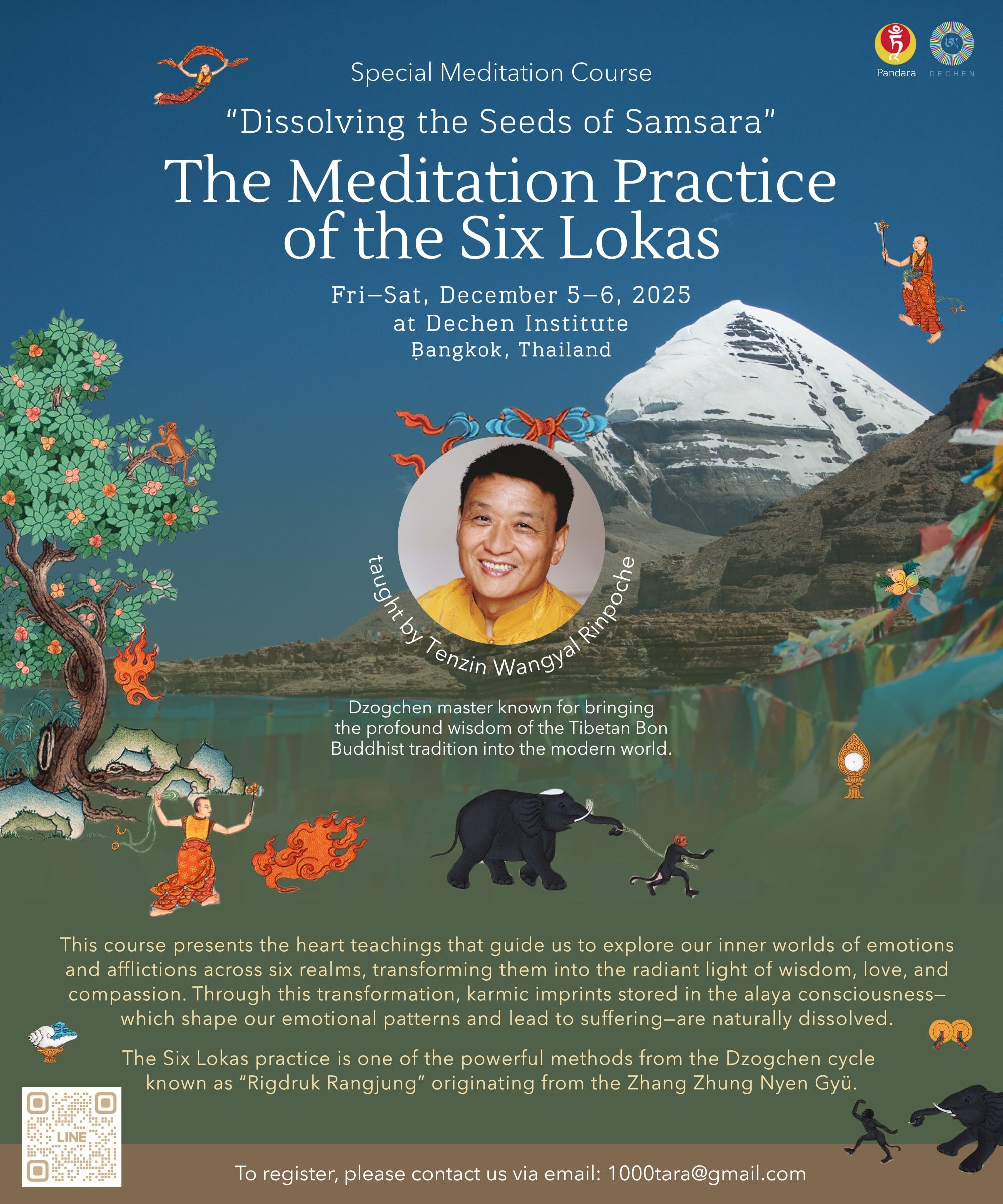 RETREAT—The Meditation Practice of the Six Lokas | Ligmincha